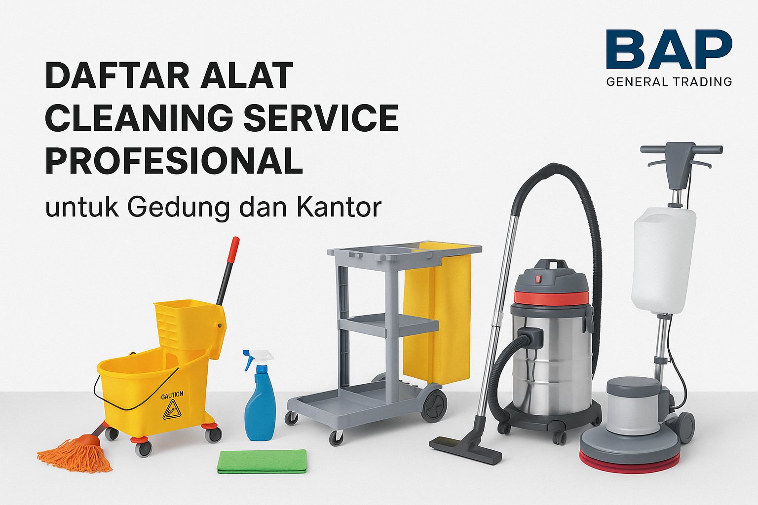 Daftar Alat Cleaning Service Profesional untuk Gedung dan Kantor - PT ...