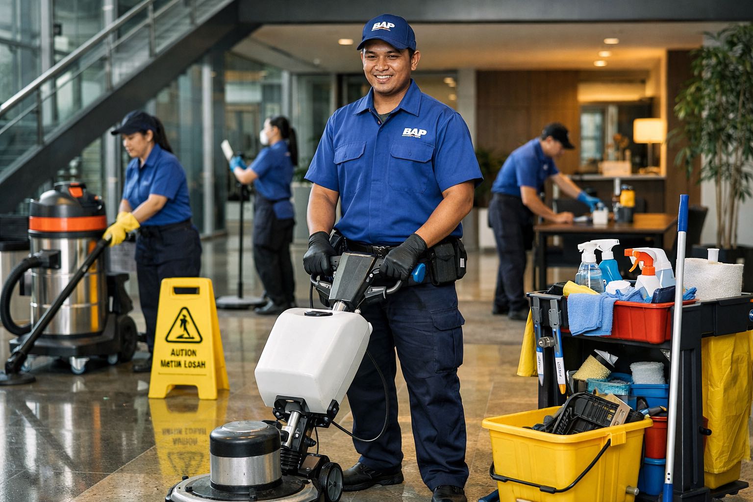 Peralatan Cleaning Service Wajib untuk Gedung Perkantoran Modern - PT ...