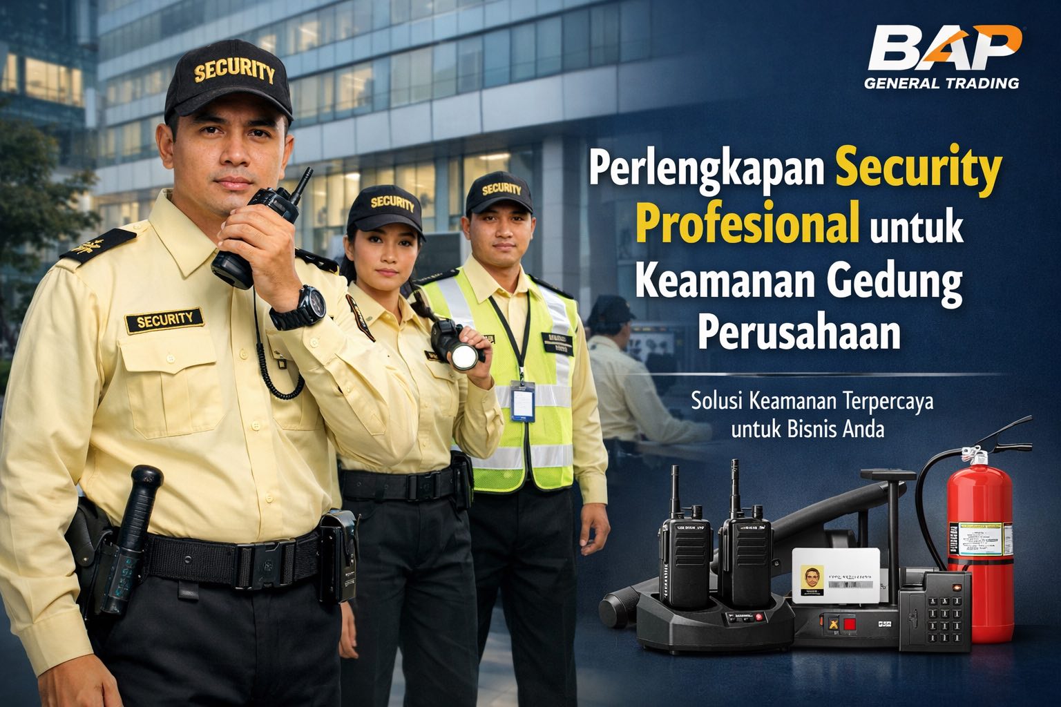 Perlengkapan Security Profesional untuk Keamanan Gedung Perusahaan - PT ...